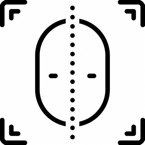 Face Detection Face Detection Scanning Camera Authentication Biometric Icon Download On
