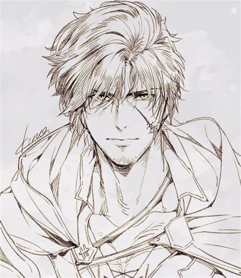 Clive Rosfield Final Fantasy And More Drawn By Kinokomochi Danbooru