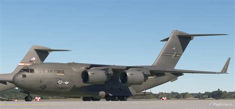 Vafmc C 17 Livery Wright Patterson Afb Para Microsoft Flight