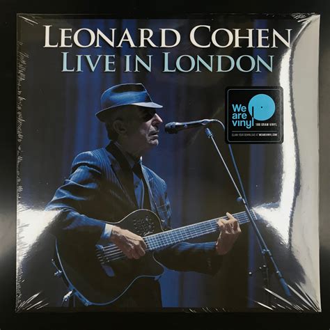 Leonard Cohen Live In London 180g 3xlp Onvinylstore