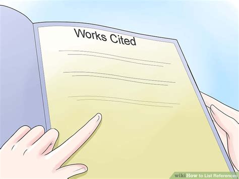 Ways To List References WikiHow