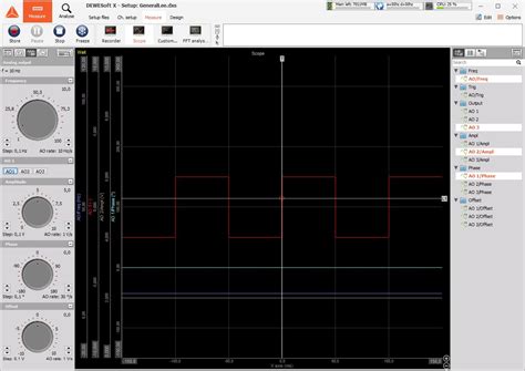 Setting During Measurement Function Generator General Modules