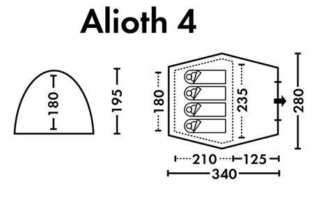 Палатка FHM Alioth 4 - купить в интернет-магазине Адвентурика
