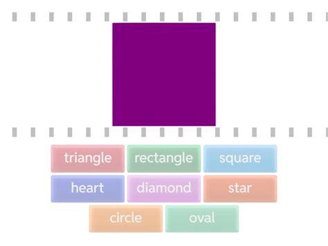 Ff1 Unit 10 Shapes Find The Match