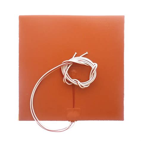 Duoweisi 3d 프린터 부품 실리콘 히터 패드 22x22cm 220v 250w 12v 250w