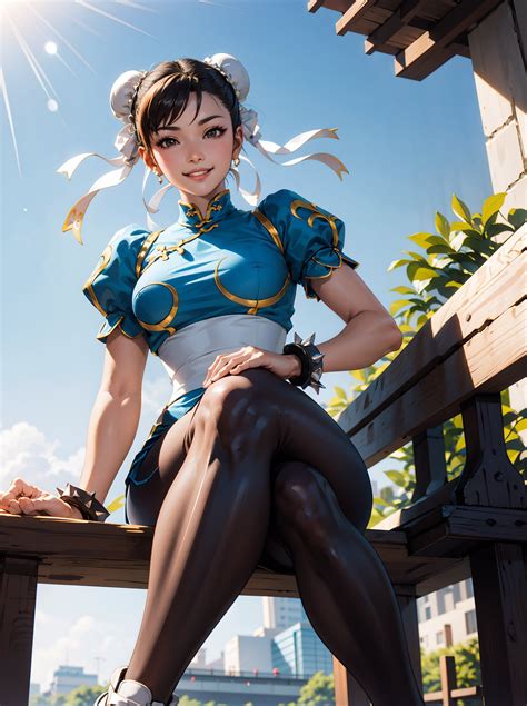Sfchunli Looking At Viewer S Image Created By King2099 Tensor Art