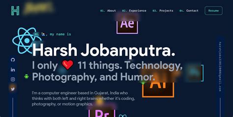 Harsh Jobanputra Front End Engineer