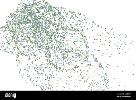 Conceptual Background Motion Particle Or Random Pattern For Design Vector Illustration Graphic