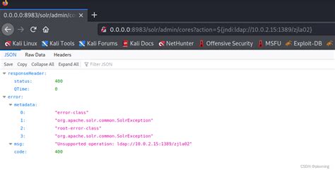 Cve 2021 44228 Log4j2漏洞学习与复现流程详解（vulhub环境）vulhub Log4j2 Csdn博客