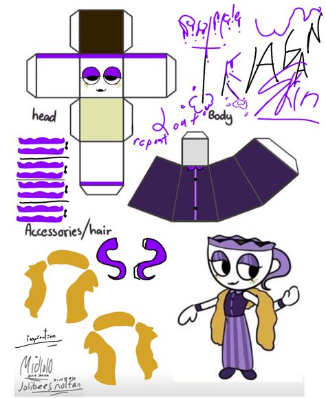 67 Dandys World Party Ideas In 2025 Dandy World Party Paper Doll