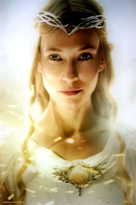 Galadriel of Lothlórien Lady of the Golden Wood The Hobbit Lenticular Movie Posters Comic