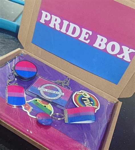 Bisexual Pride T Box Bisexual Etsy