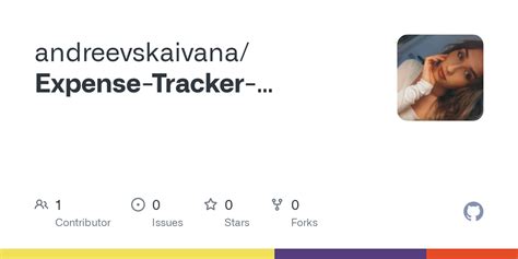 github andreevskaivana expense tracker reactappl