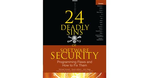 24 deadly sins of software security programming flaws and how to fix