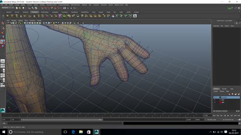 inspire illuminate ignite arm ik fk and joint setup and finger rig and