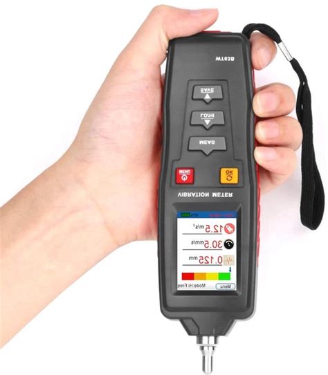 Vibration Meterdigital Accelerometerhandheld Vibrometer Acceleration Speed Bol
