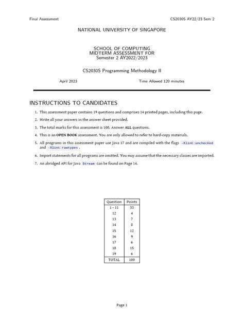 Final 2223 S2 W Solution Pdf Software Development Object