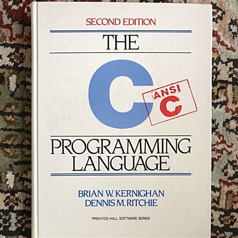 The C Programming Language Hardcover 2nd Edition Hobbies And Toys