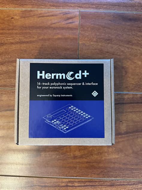 Squarp Instruments Hermod 2024 Black Reverb