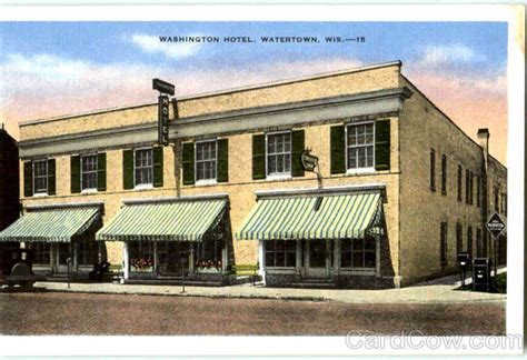 Washington Hotel Watertown Wi