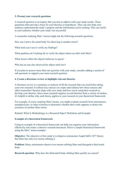 Example Of Theoretical Framework Docx Science