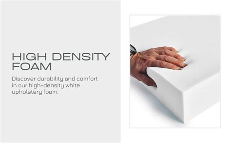 Foam Craft® High Density White Upholstery Foam Sheet Sofa Bed Foam Cut