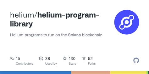 Github Heliumhelium Program Library Helium Programs To Run On The