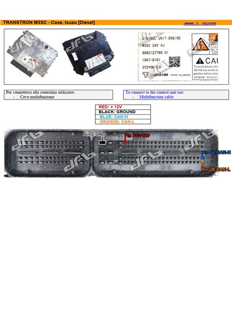 Isuzu Transtron M3sc Ecu Pinout Guide Pdf