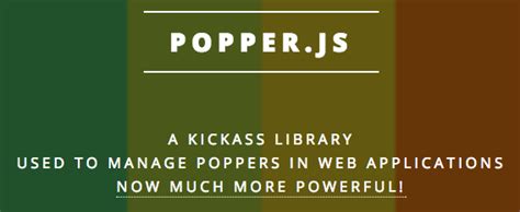 Popper Js Drupal Org