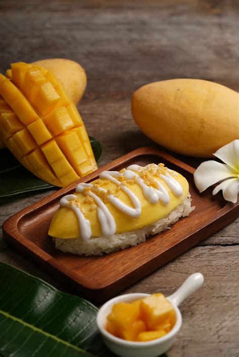 Mango Sticky Rice Green And Sunny Flavors Of Thailand Made With Love