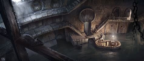 Lost In The Scary Sewers Drawrider Youtube Fantasy Concept Art