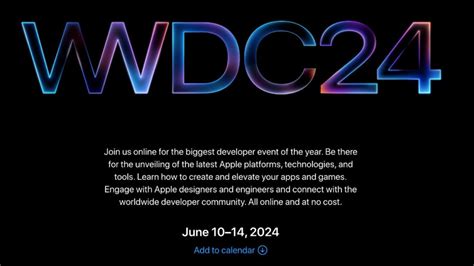 Apple Ios 18 Ve Fazlasını Tanıtacağı Wwdc24 Tarihini Verdi Log
