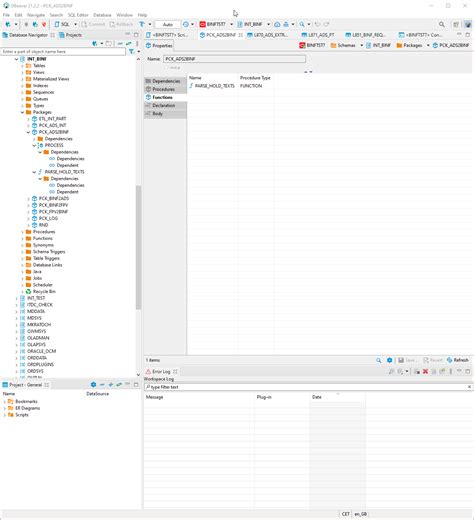 Oracle Missing Procedures And Functions Under The Package Pck