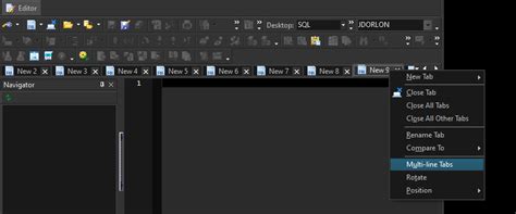 multiple editor tabs toad for oracle and devops toolkit toad world