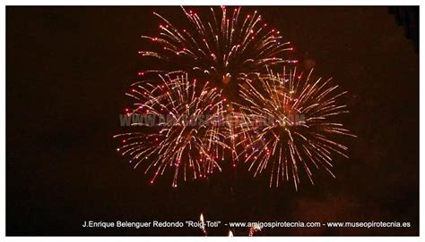 Amigos De La Pirotecnia 3º Castillo Fuegos Artificiales 17 Marzo