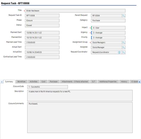 request task forms