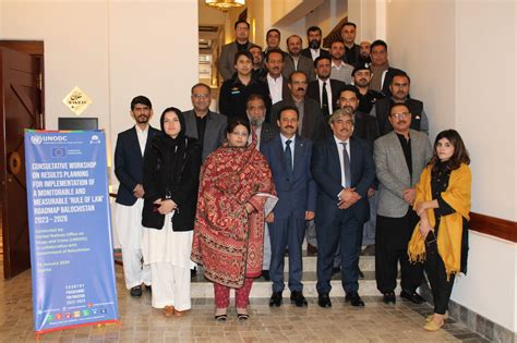 Rolr Results Planning Workshop Rule Of Law Rol Roadmap Balochistan