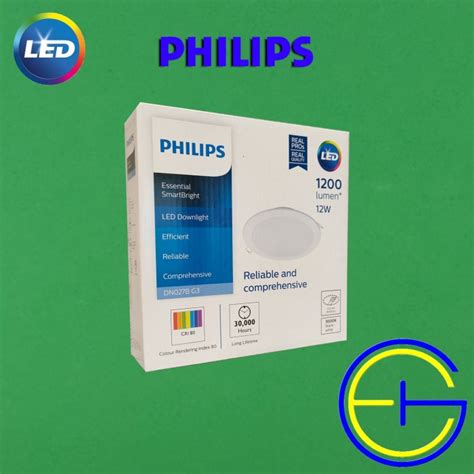 Jual Dn027b G3 Led12 12w 220 240v D150 Led Downlight Philips Shopee Indonesia