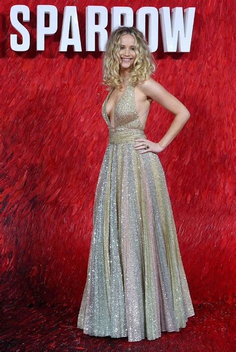 Jennifer Lawrence Wore The Most Special Dress To The Red Sparrow