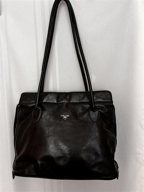 Вінтажна шкіряна сумка Prada Milano — ціна 800 грн у каталозі Сумки Купити аксесуари за