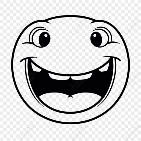 웹 개요 스케치 드로잉에서 웃는 이모티콘 색칠 페이지 벡터몸짓미술 Png 일러스트 무료 다운로드 Lovepik