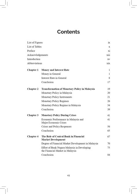 Monetary Policy In Malaysia Theories And Facts