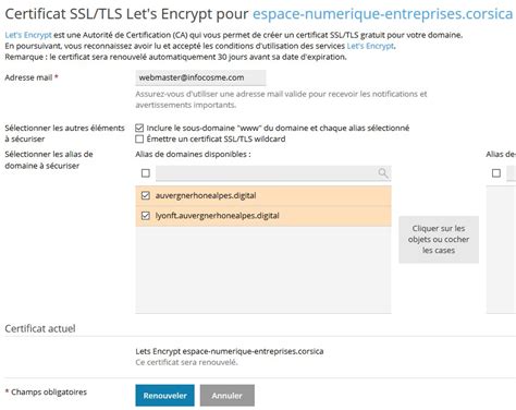 Lets Encrypt Integration With Plesk