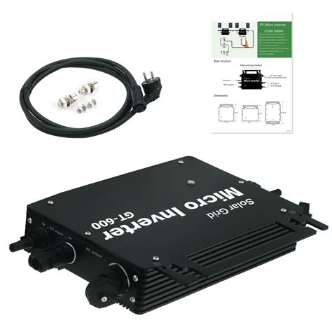 600w grid tie inverter ecgsolax