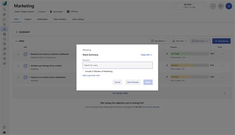 slack을 통해 okr 요약 공유 microsoft learn