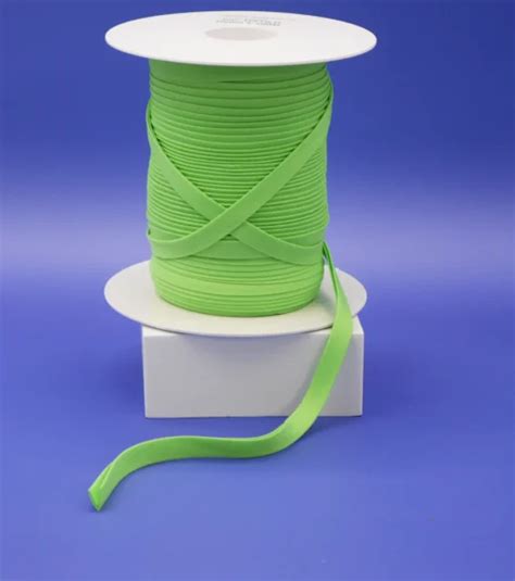 Bias Binding Double Fold Lime 10mm Bernina Sewing Centre Tauranga