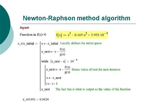 Lecture 2 Using Mathcad For Solving Nonlinear Equations
