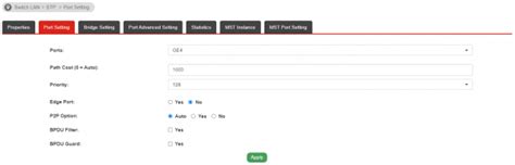 Introduction To Spanning Tree Protocol In Vigorswitches Draytek Faq