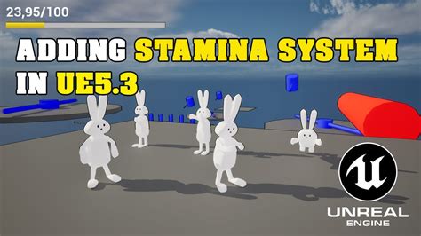 How To Add Stamina Systems In Your Game With Unreal Engine 53 Youtube