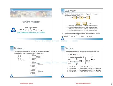 PDF Hệ Thống Số Đh Bách Khoa Hcm Pgs Ts Trần Ngọc Thịnh